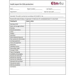 Audit report for ESD-protection